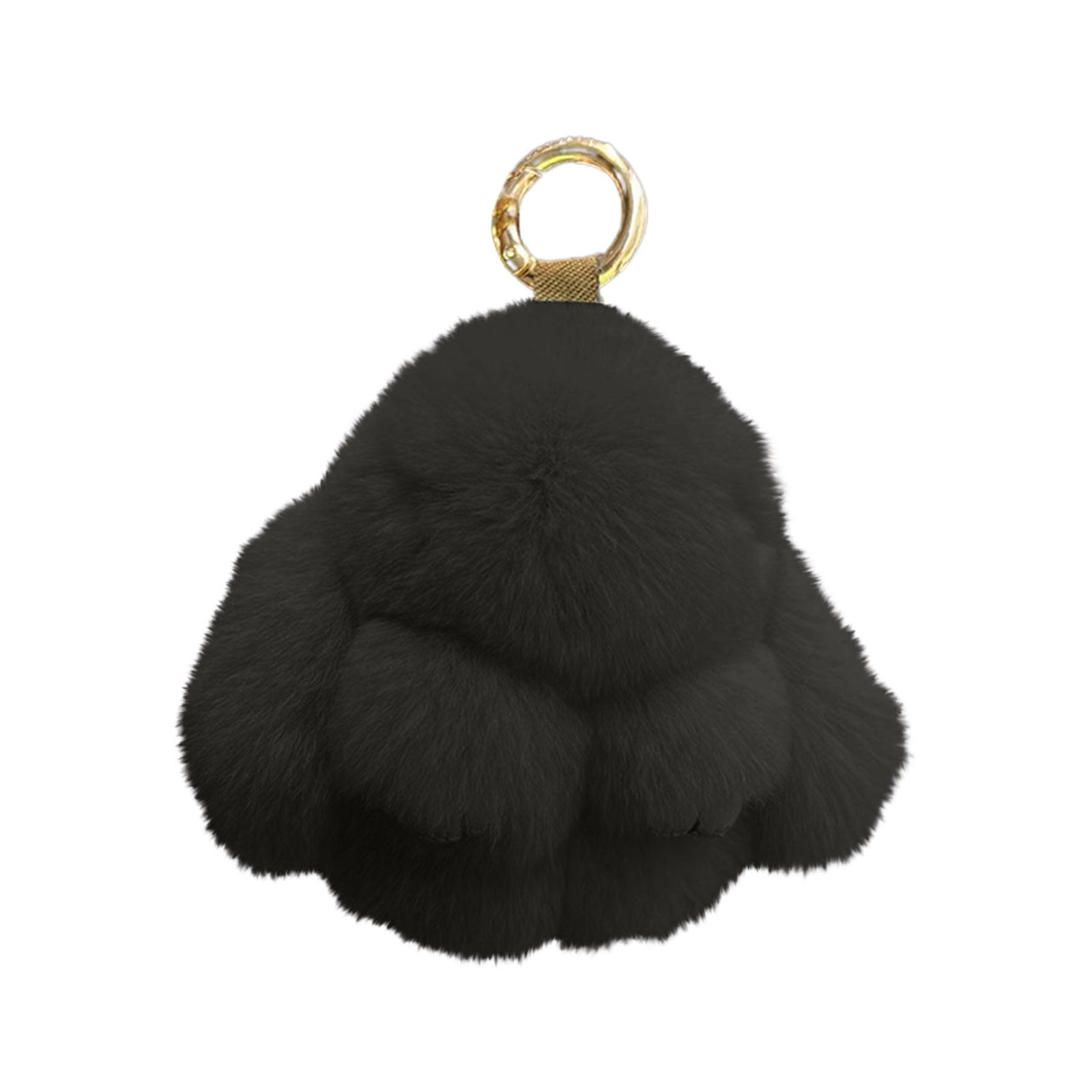 Bunny Handmade Soft Bunny PomPom Keychain, Bunny Lulu Keychain, Cute ...