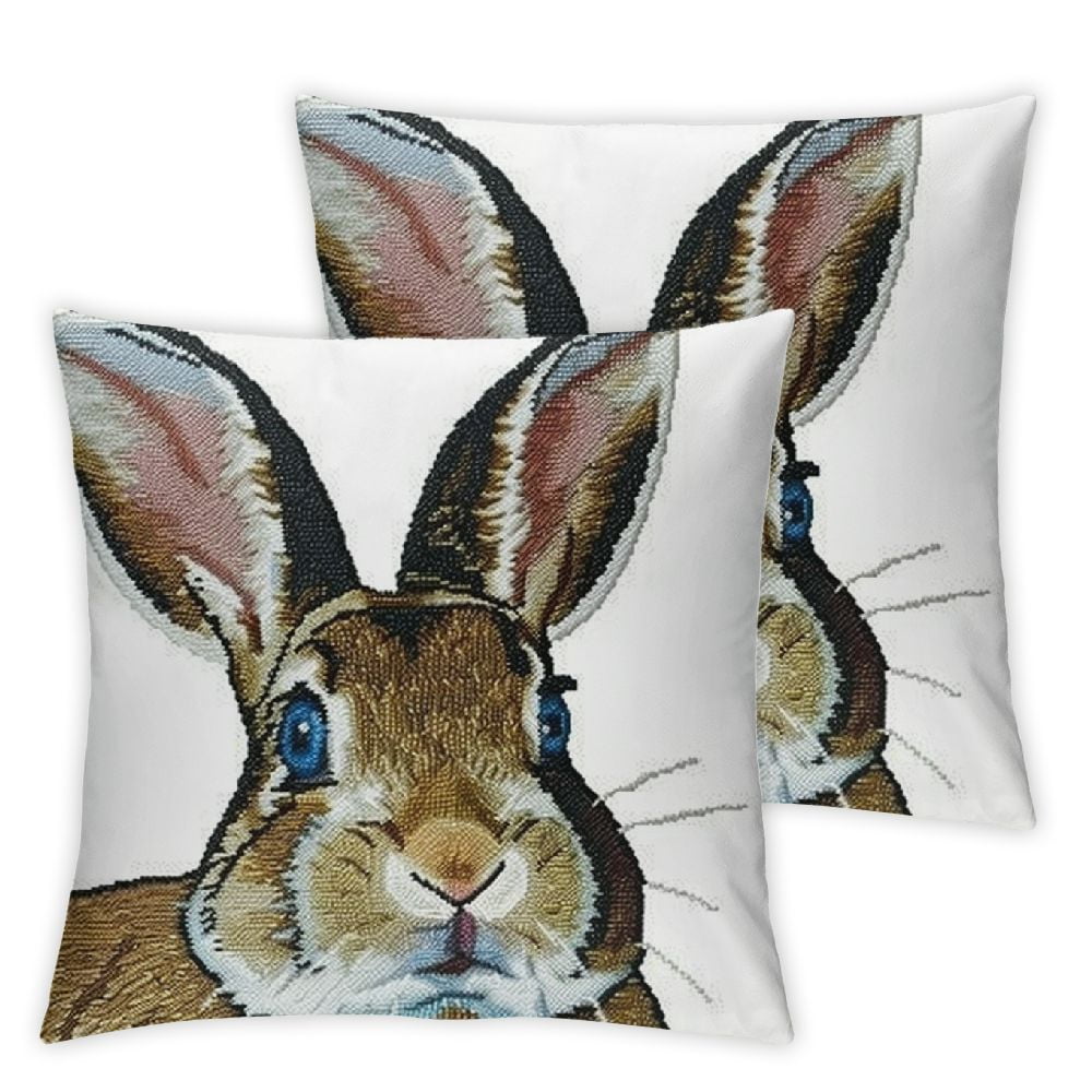 Bunny Hop Hare Raising Rabbit Shaped Pillow, - Walmart.com