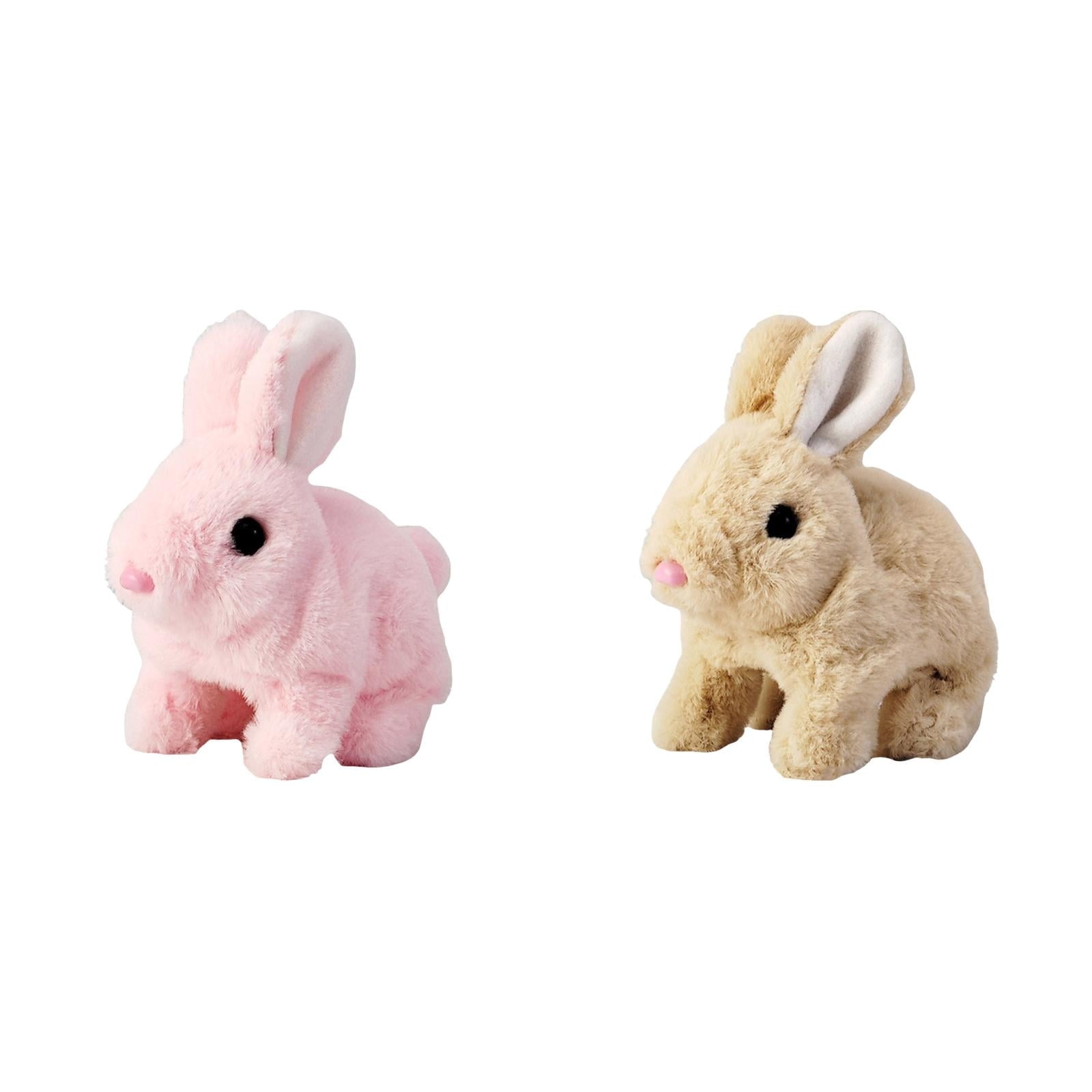 Bunny Hopping Rabbit Interactive Electronic Pet Plush Bunny Toy with ...
