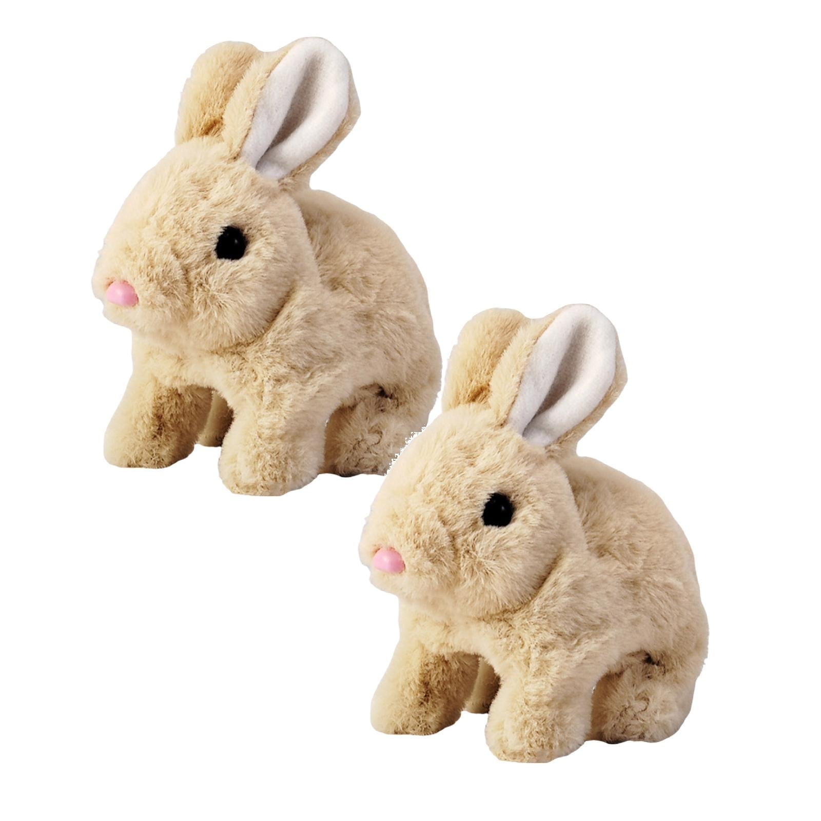 Bunny Hopping Rabbit Interactive Electronic Pet Plush Bunny Toy with ...
