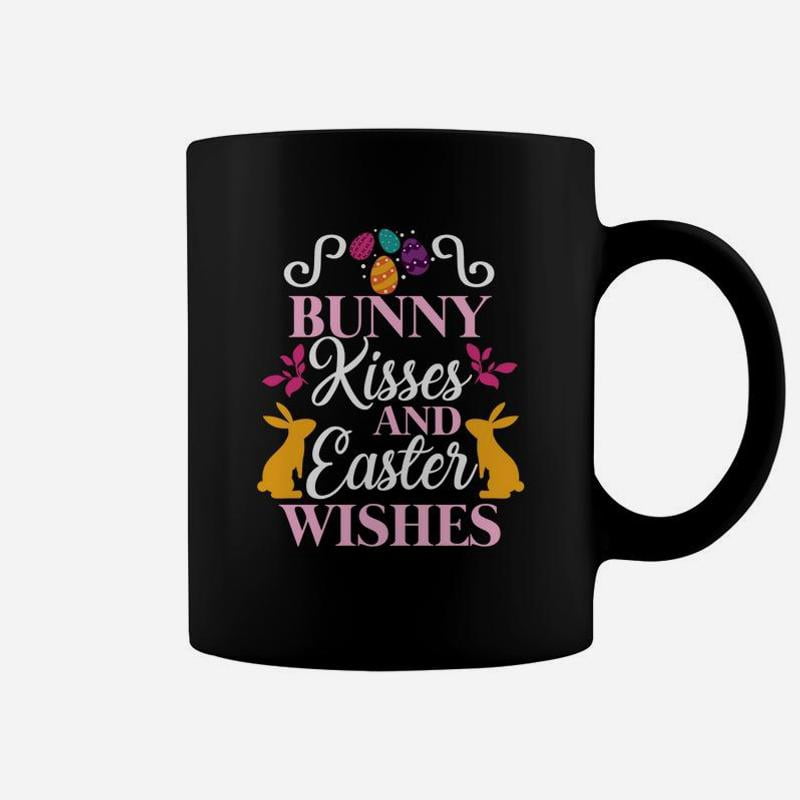 Bunny Kisses And Easter Wishes Cute Easter Coffee Mug - Walmart.com