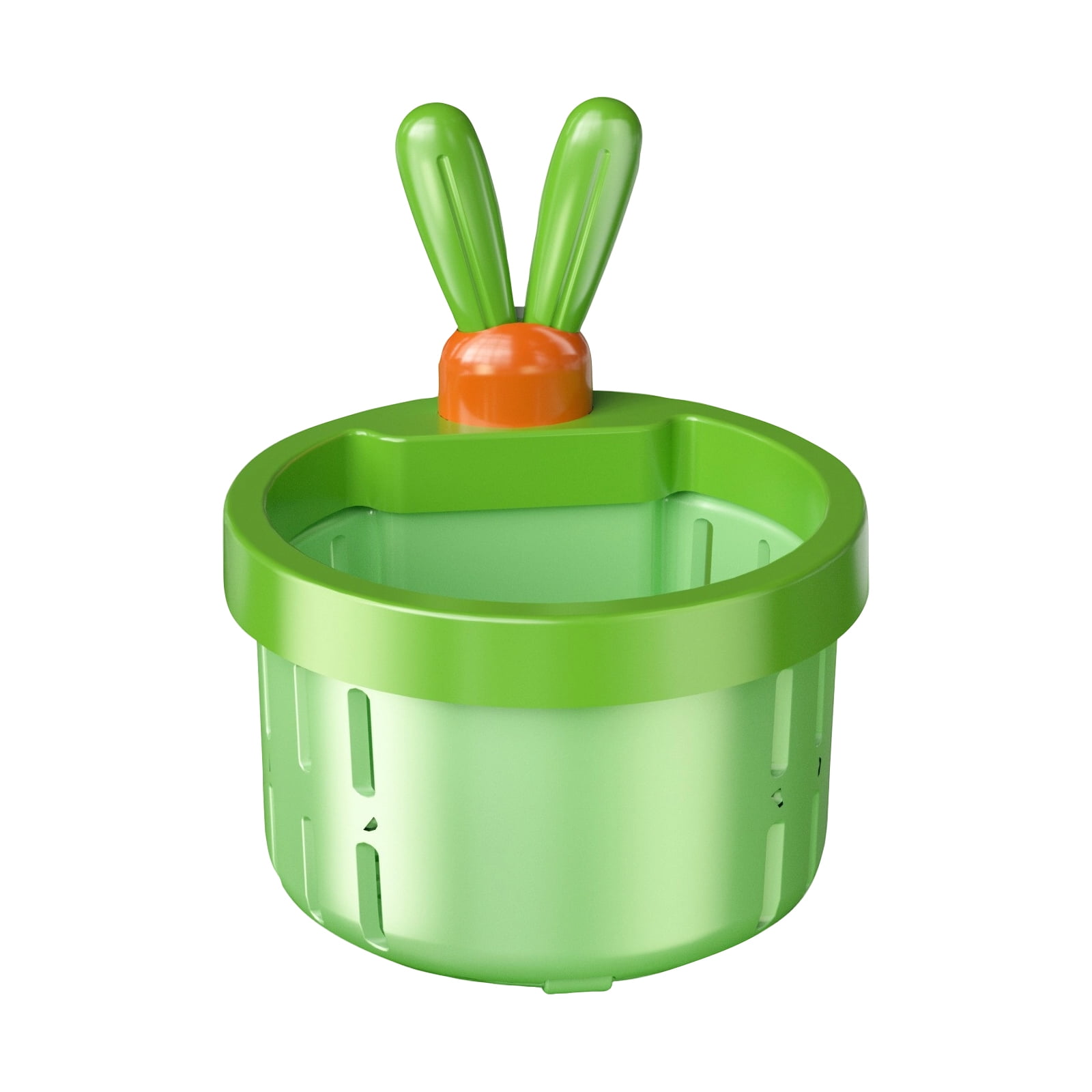 Bunny Magic Sink Filter Basket - Press-to-Open Food Scrap Catcher with ...