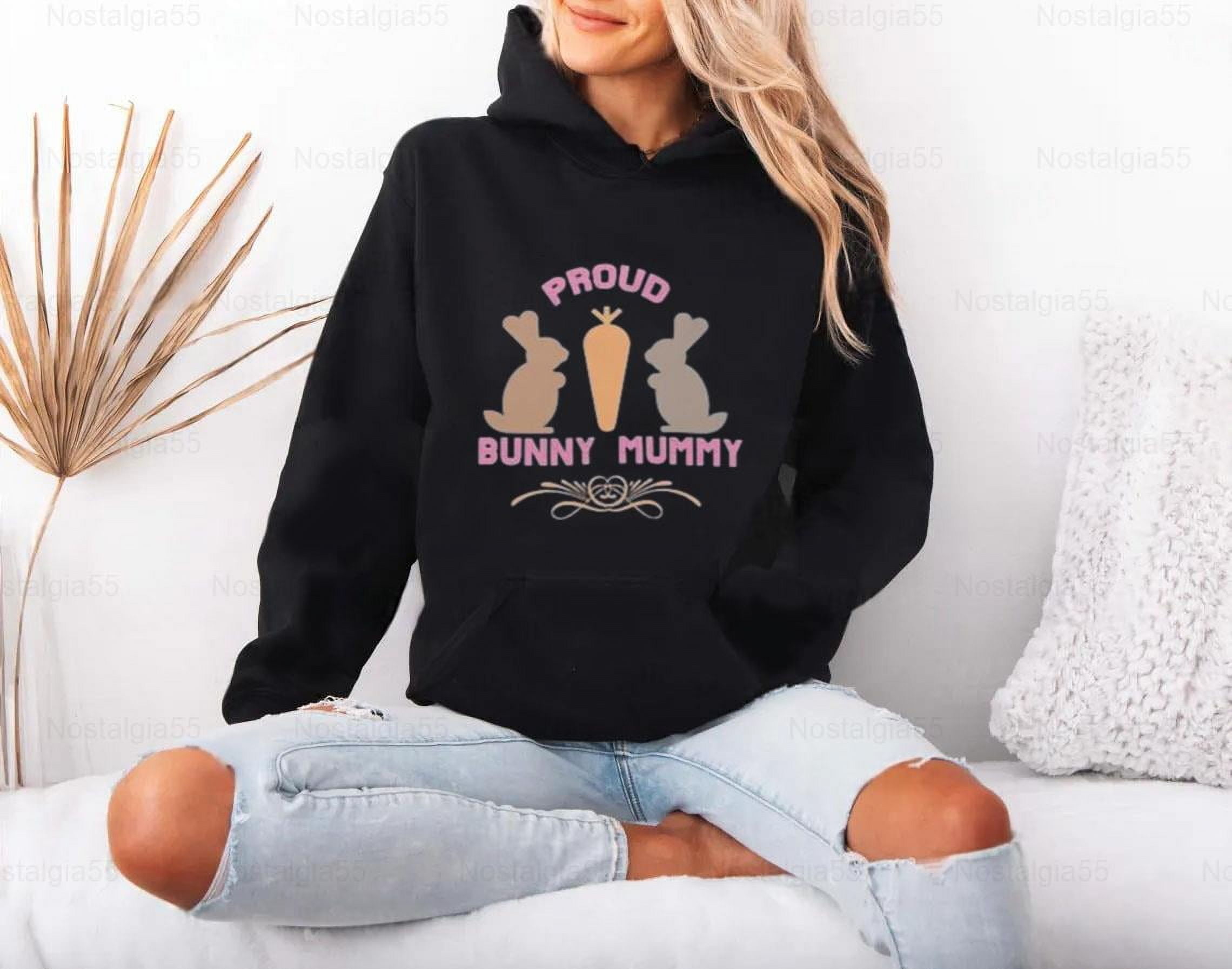 Bunny Mummy Easter Fun For Family And Spring Days T-Shirt, Sweatshirt ...