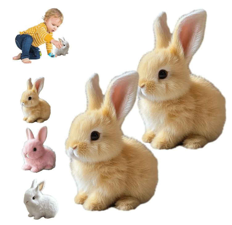 Bunny - My Realistic Bunny Toy Realistic Robot Bunny Interactive Bunny ...