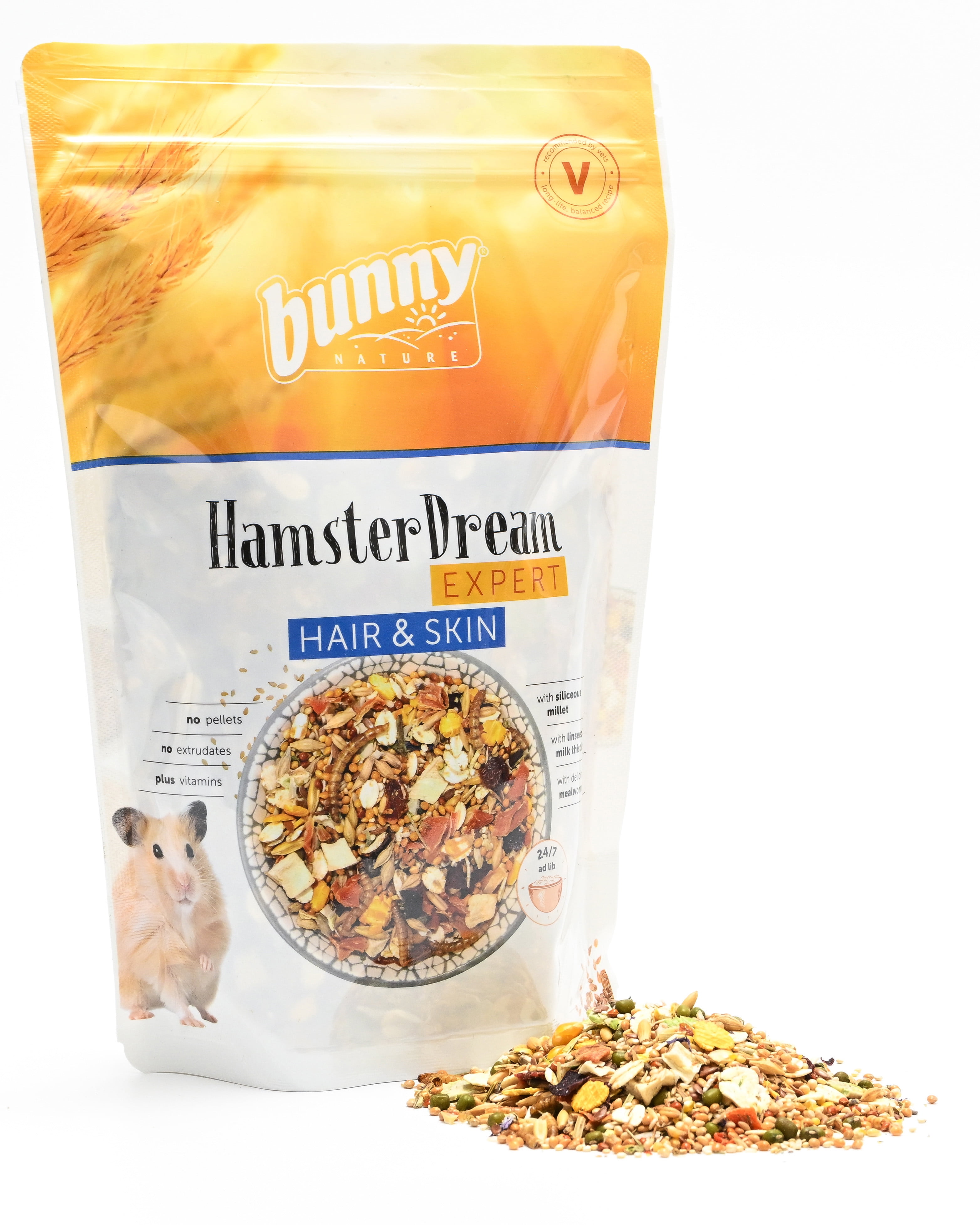 Bunny Nature - Super Premium Hamster Food - HamsterDream Expert HAIR ...