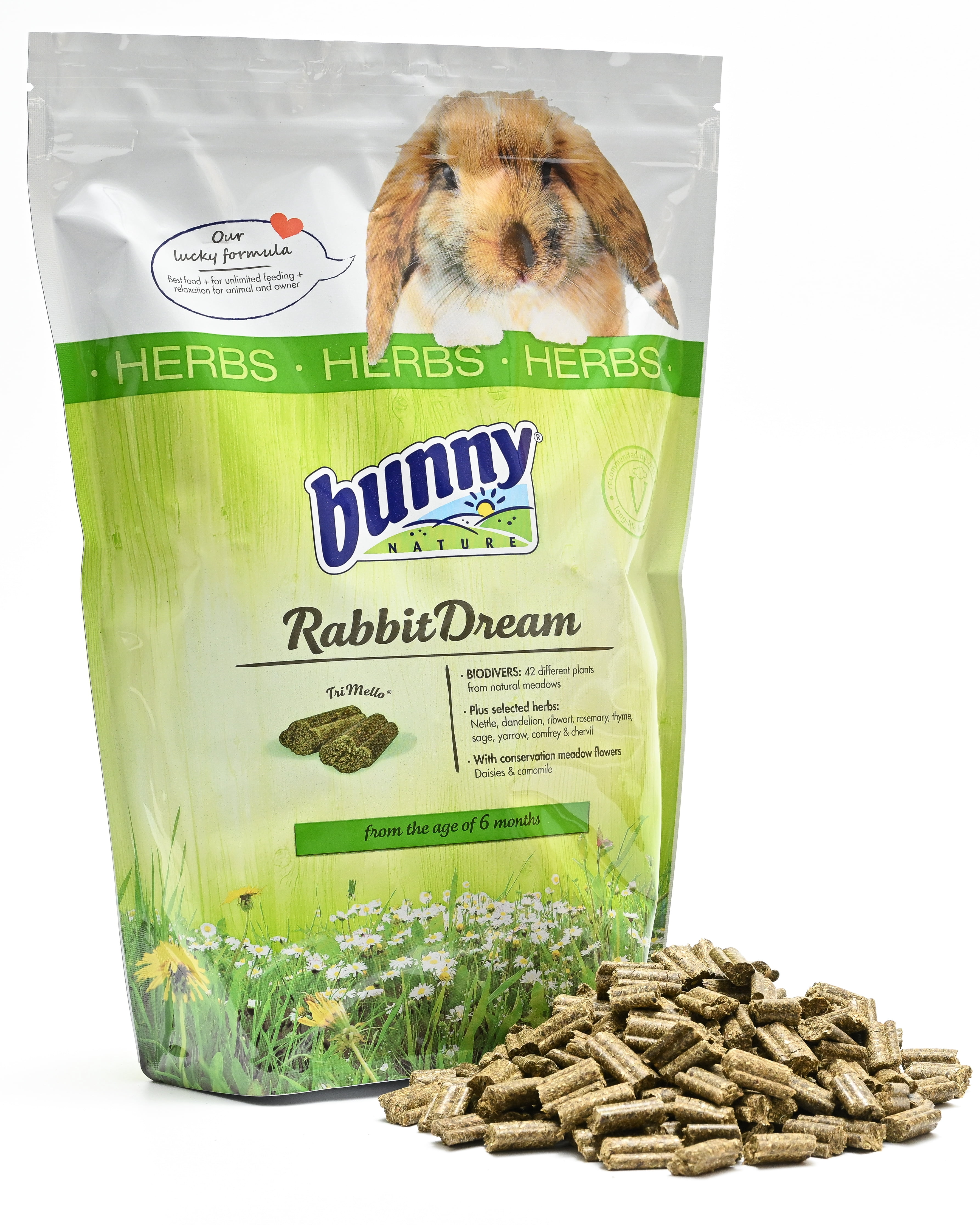 Bunny Nature - Super Premium Rabbit Food - RabbitDream HERBS - 1.5KG ...