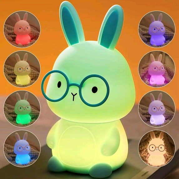 Bunny Night Light, Lamp for , Nightlight for , Bedside Lamp with Touch ...