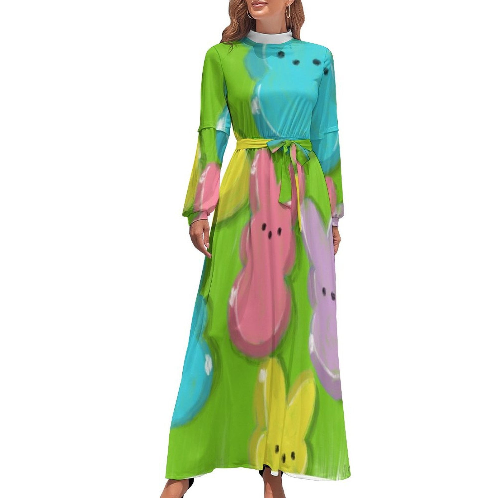 Bunny Peeps Long Dress elegant dresses plus sizes dress for women Women ...