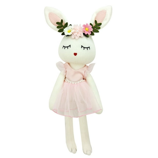 Bunny Plush Animal Doll, Ballerina Doll Handmade Stuffed Animal ,Plush ...