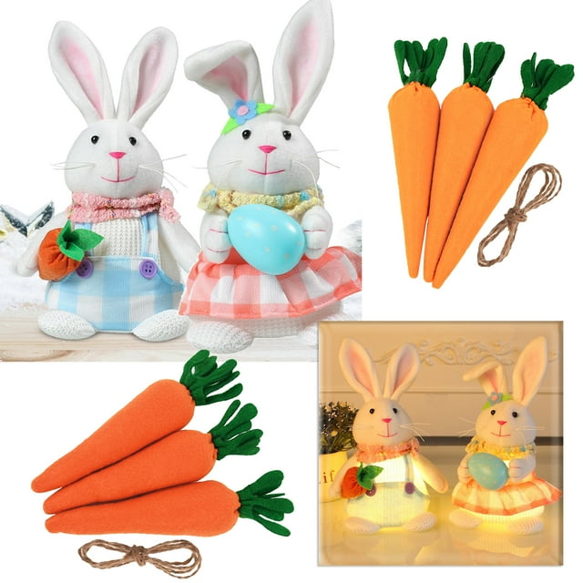 Bunny Plush - Cute and Soft Rabbit Stuffed Animal Toy - Gift for Kids ...