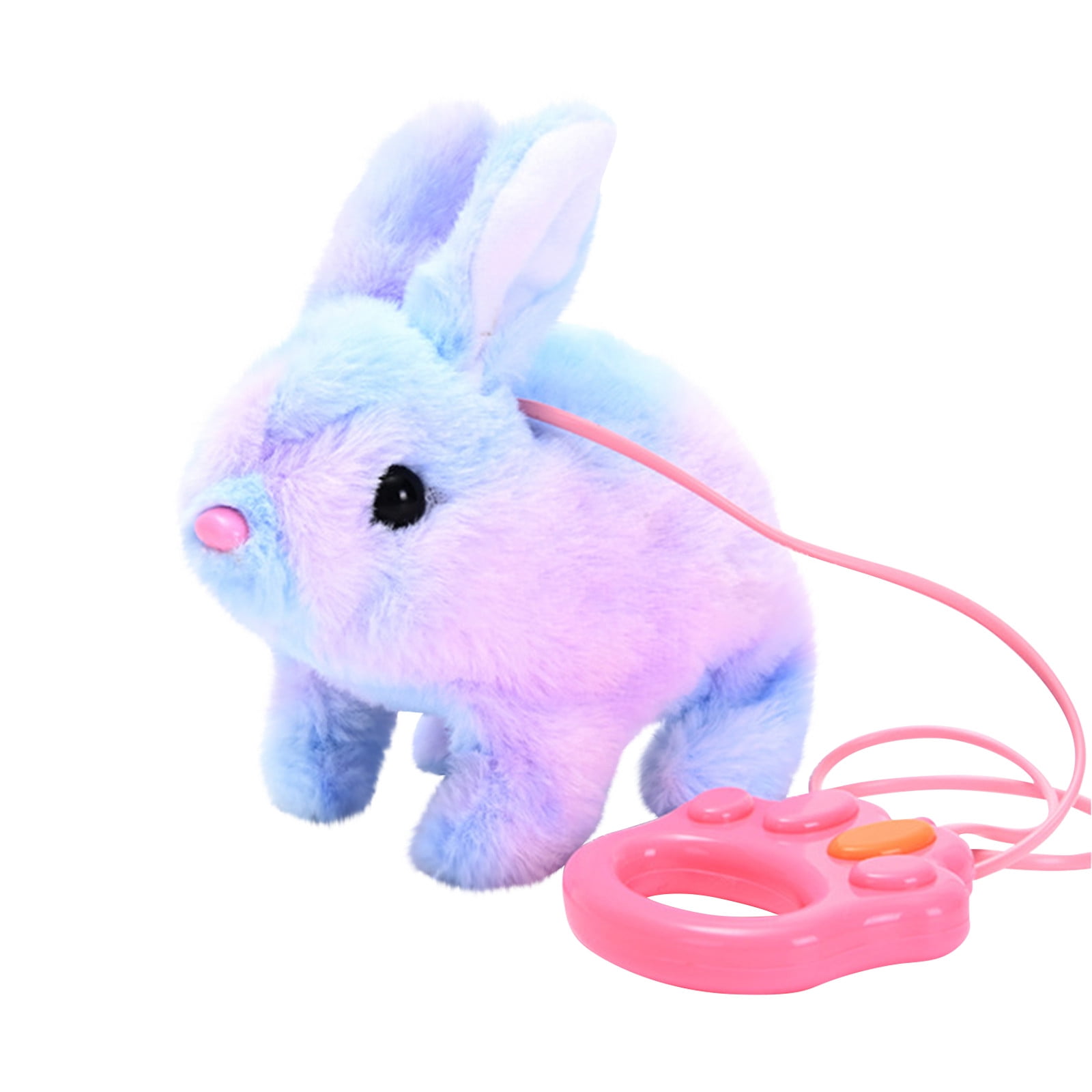 Bunny Plush with Jumping Action, Walking and Barks and Wiggles Its Ears ...