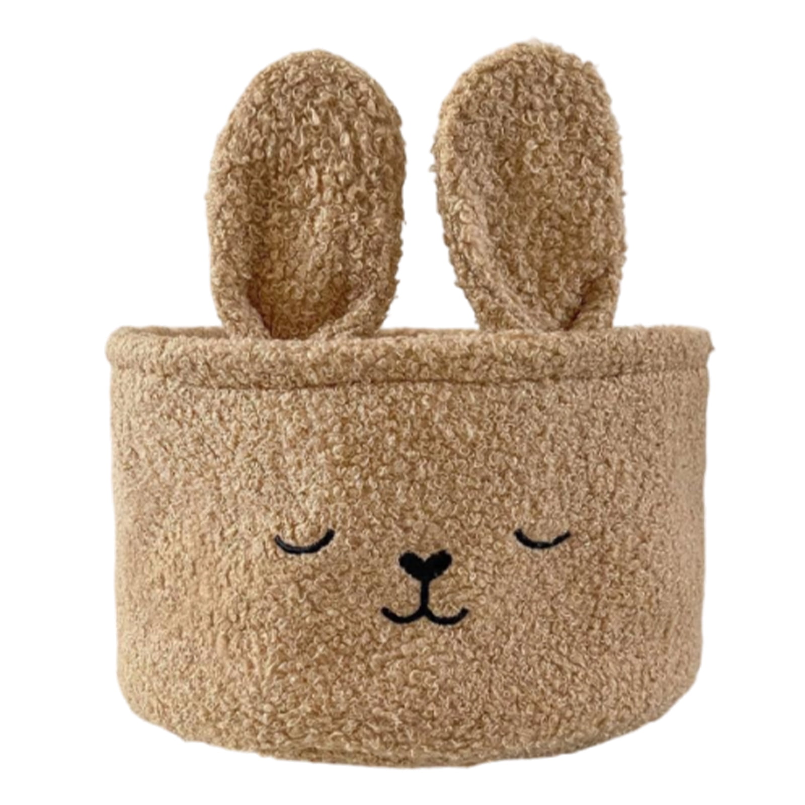 Bunny Plush Storage Basket - Baskets For Organizing, Rabbit Storages ...