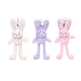Bunny Pull Toy, Easter Plush Rabbit, Plush Toy Keychain Pendant for ...