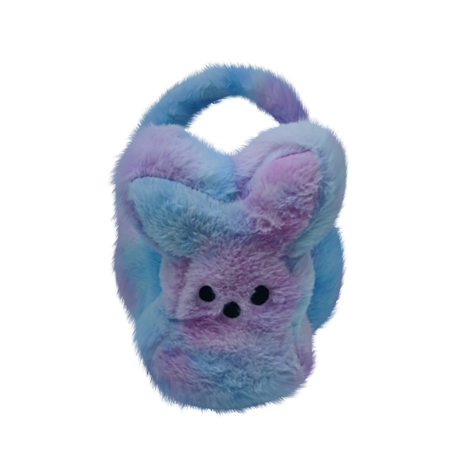 Bunny Rabbit Basket Plush Easter Hunting Basket Cute Tie-Dye Plush ...