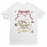 Bunny Rabbit Shirt, Cute Bunny T Shirt For Her, Gift For Bunny Lover ...