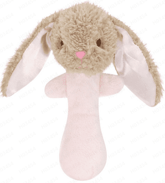 Bunny Rattles Bunny Plush, 7.8 In Plush Bunny Rabbit Stuffed Animal ...