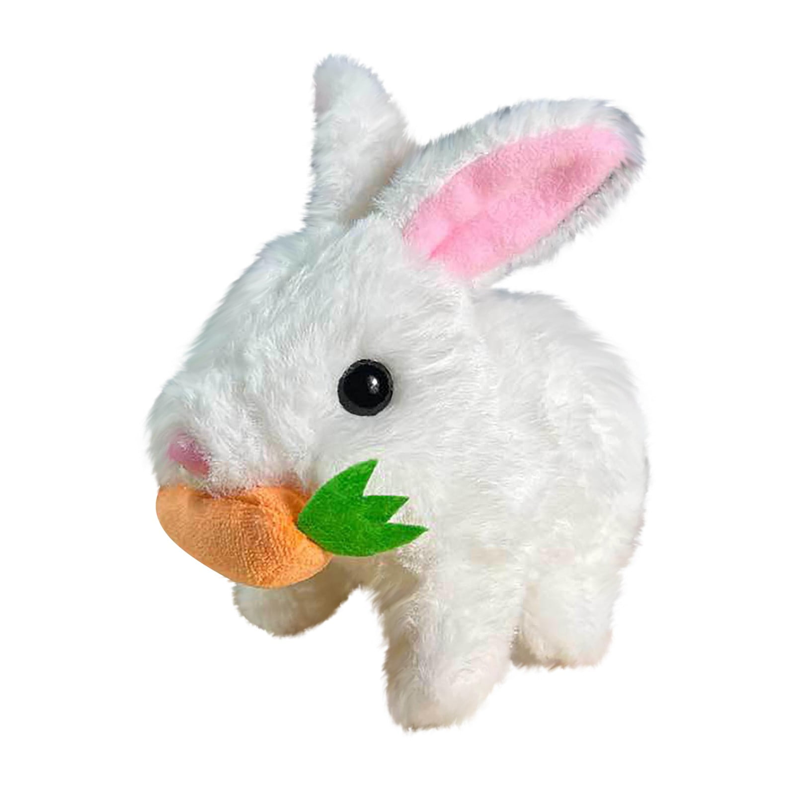 Bunny Realistic Bunny Adorable Plush White Bunny Stuffed Animal Toy For ...