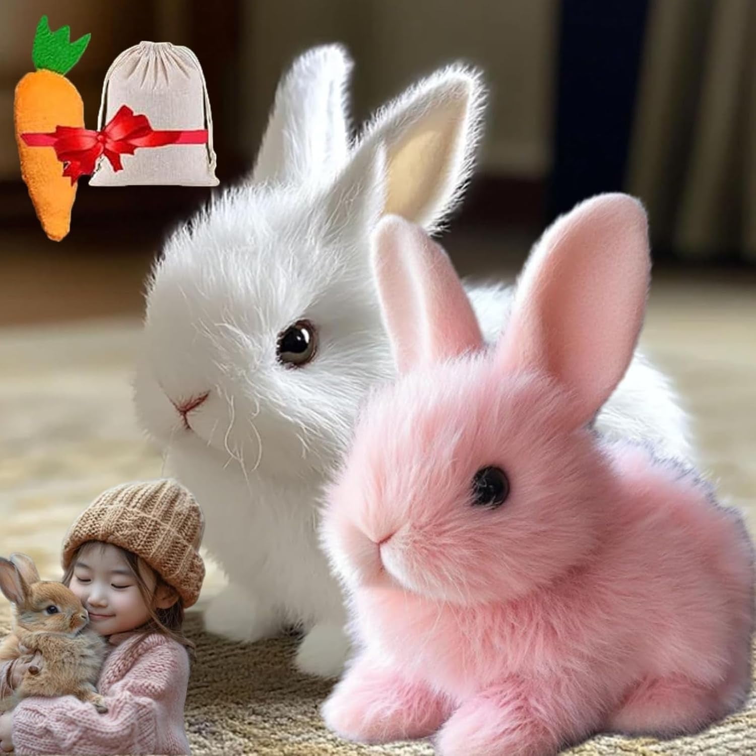 Bunny Realistic Bunny Betterlife Bunny Realistic Bunny Toy, Robot Bunny ...