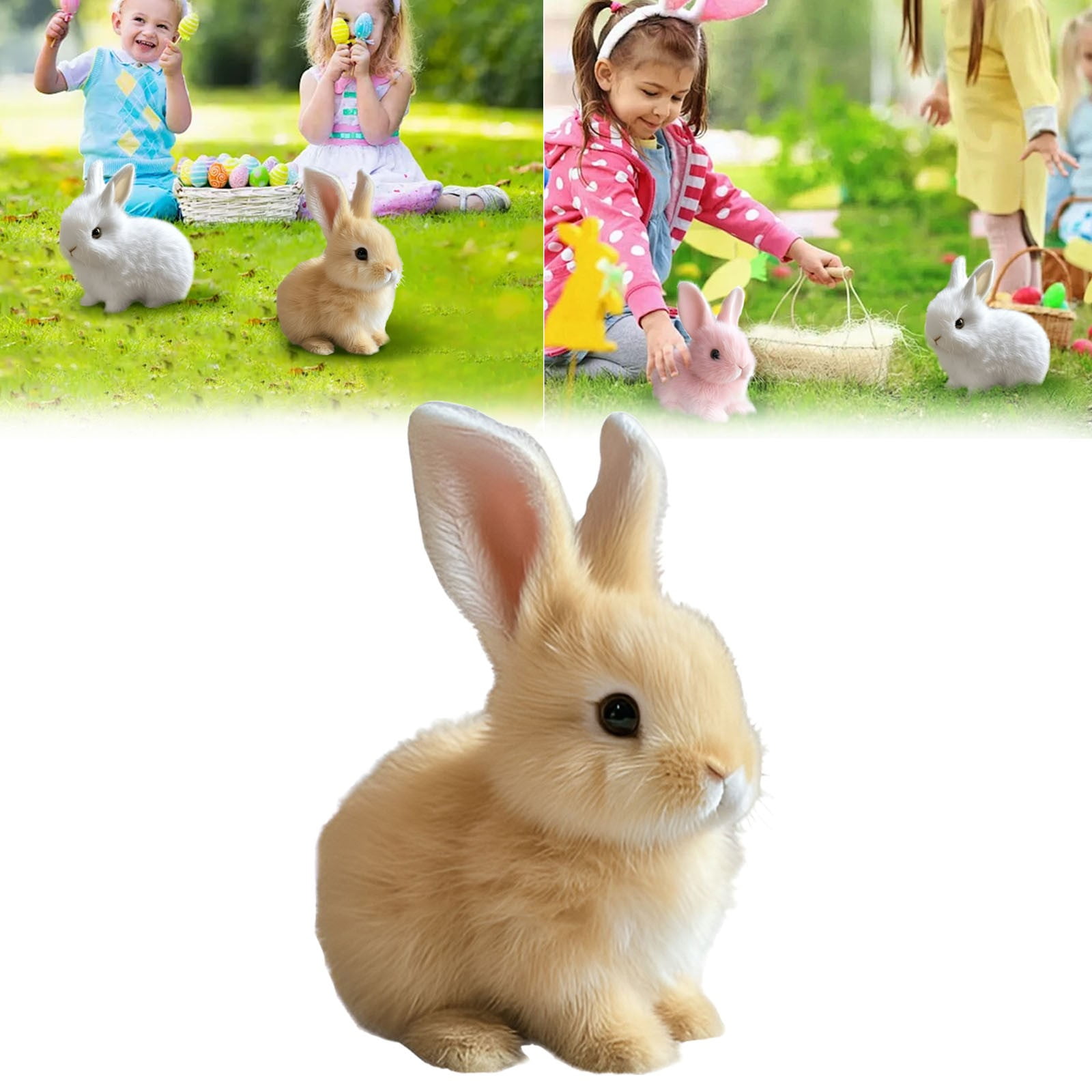 Bunny Realistic Bunny, Bunby, Bunny Toys, Interactive Easter Bunny ...