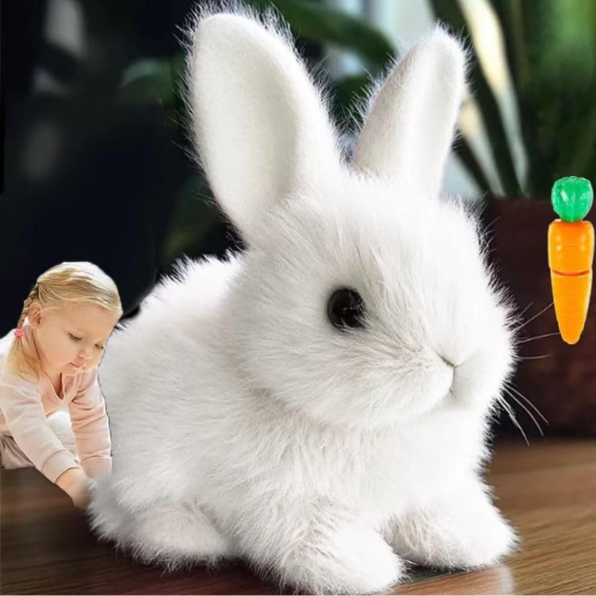 Bunny - My Realistic Bunny Toy, 2025 Upgraded Interactive Realistic ...