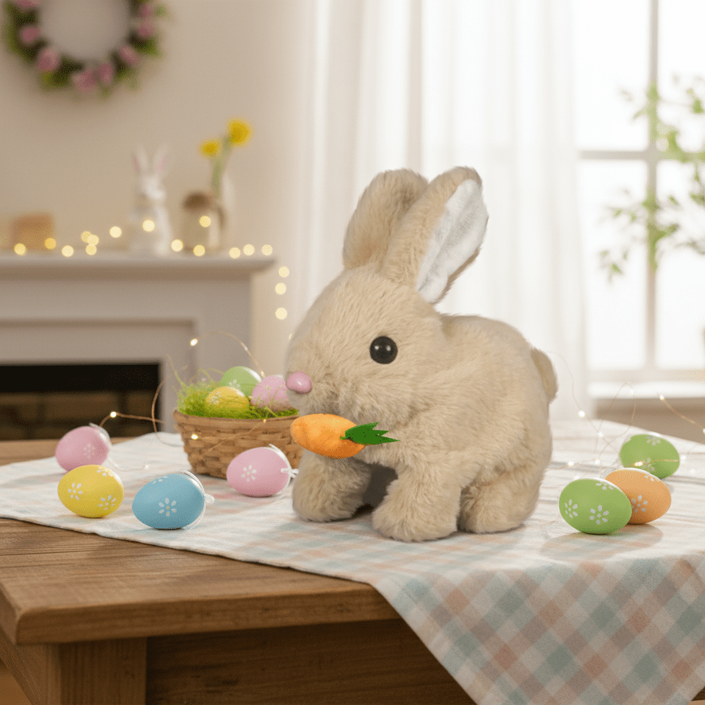 Bunny - My Realistic Bunny Toy, Interactive Bunny Toys Plush Bunny ...