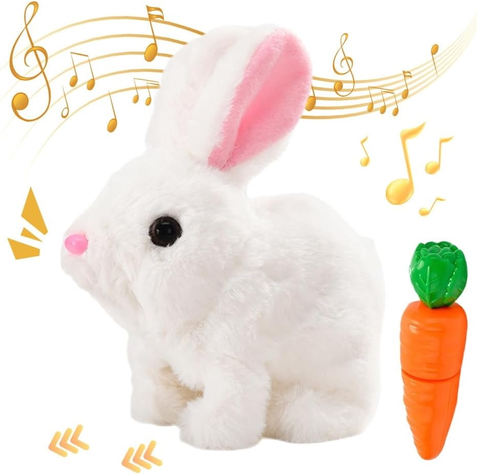 Bunny - My Realistic Bunny Toy, Upgraded Interactive Realistic Bunny ...