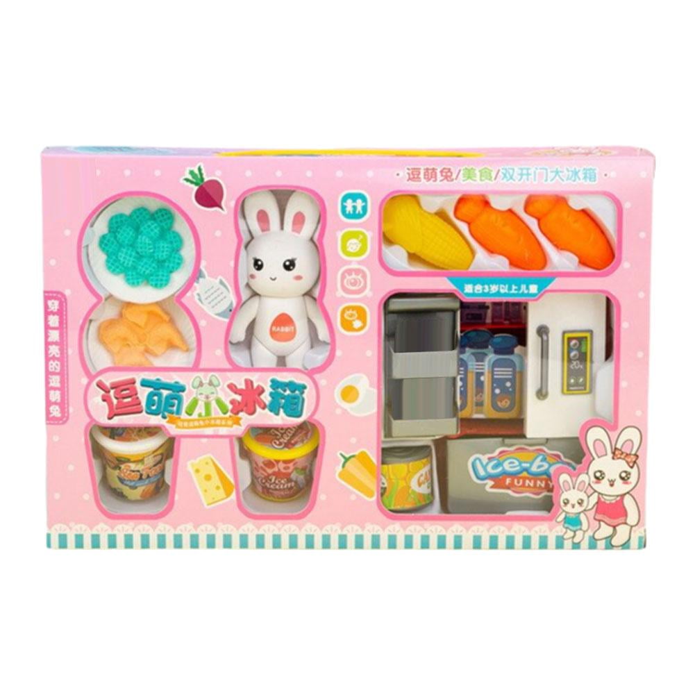 Bunny Refrigerator Achildrens Bunny Kitchen Refrigerator Toy Girls Play ...