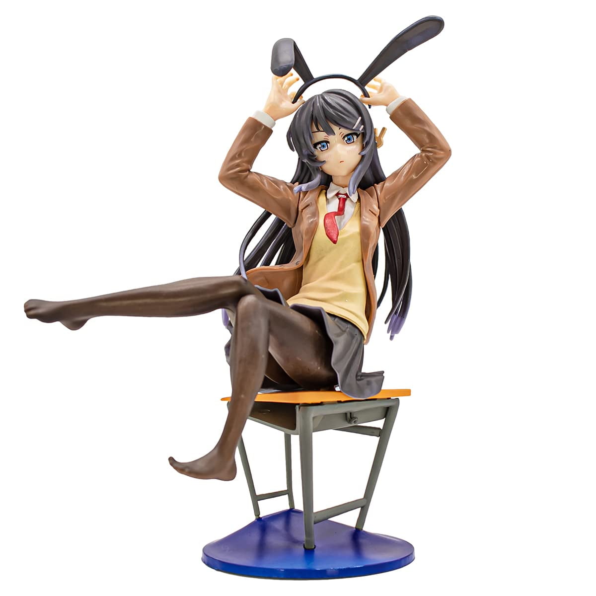 Bunny Senpai Mai Sakurajima Face Change Sitting Figure Sexy Elegant ...