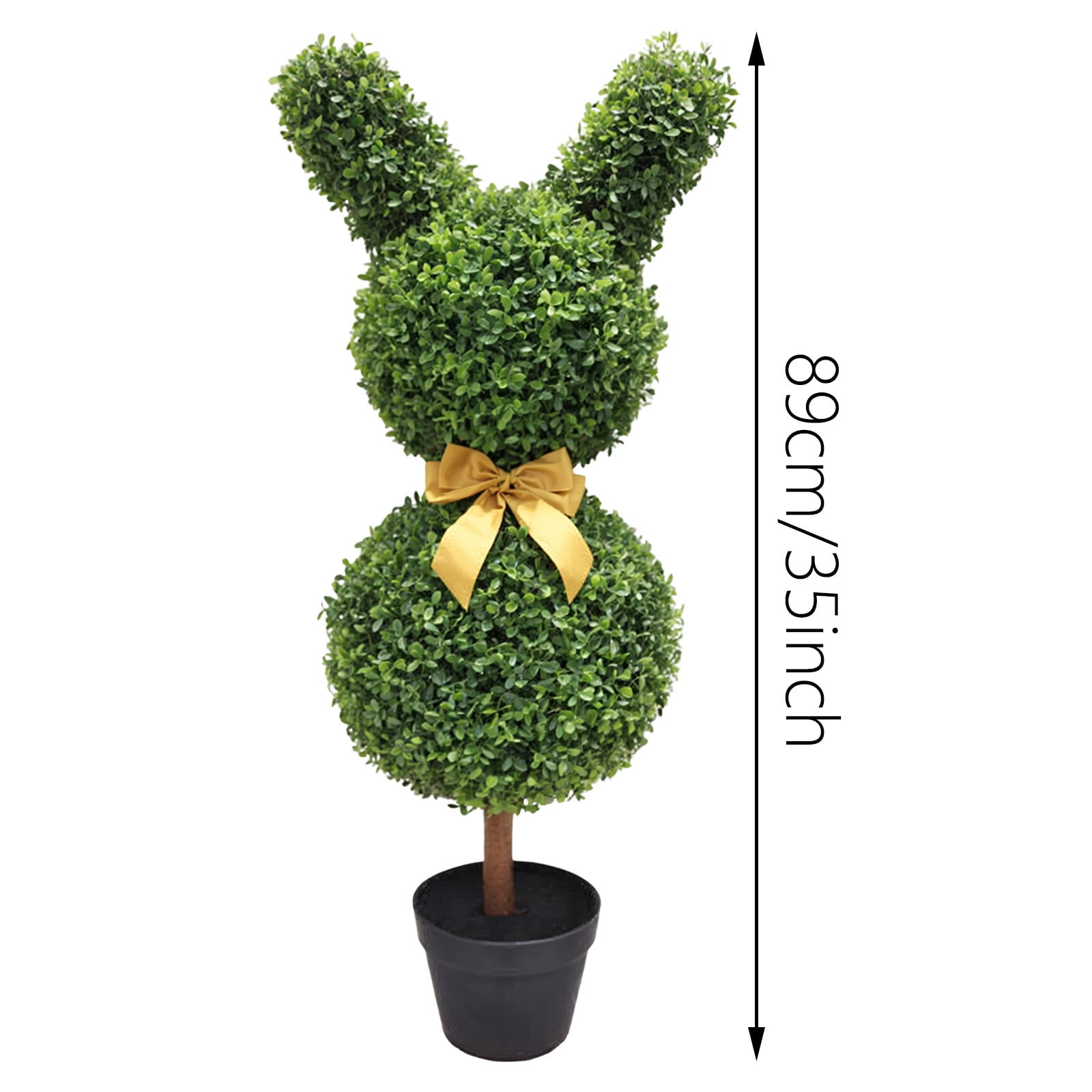 Bunny Shaped Topiary Tree: A Creative and Fun Way to Welcome Spring ...