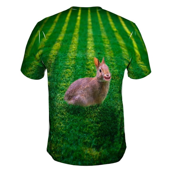 Bunny Shark Smile Mens T-Shirt All Over Print - Walmart.com