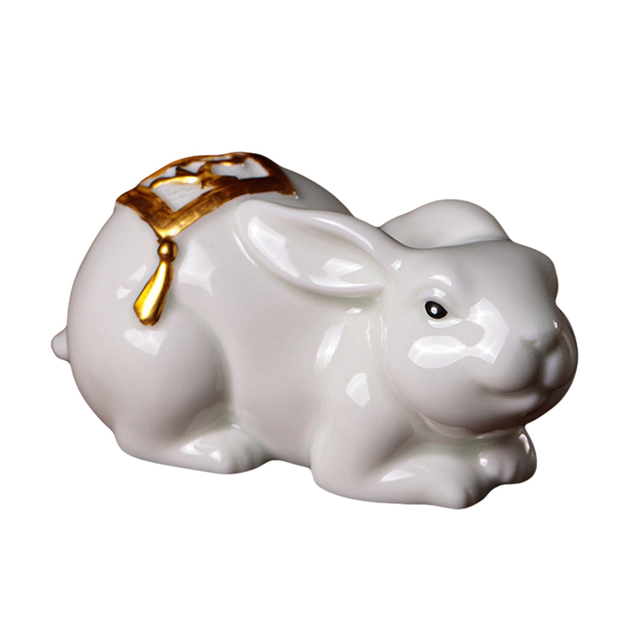 Bunny Statue, Zodiac Year Rabbit Figurine 2023 Chinese New Year ...