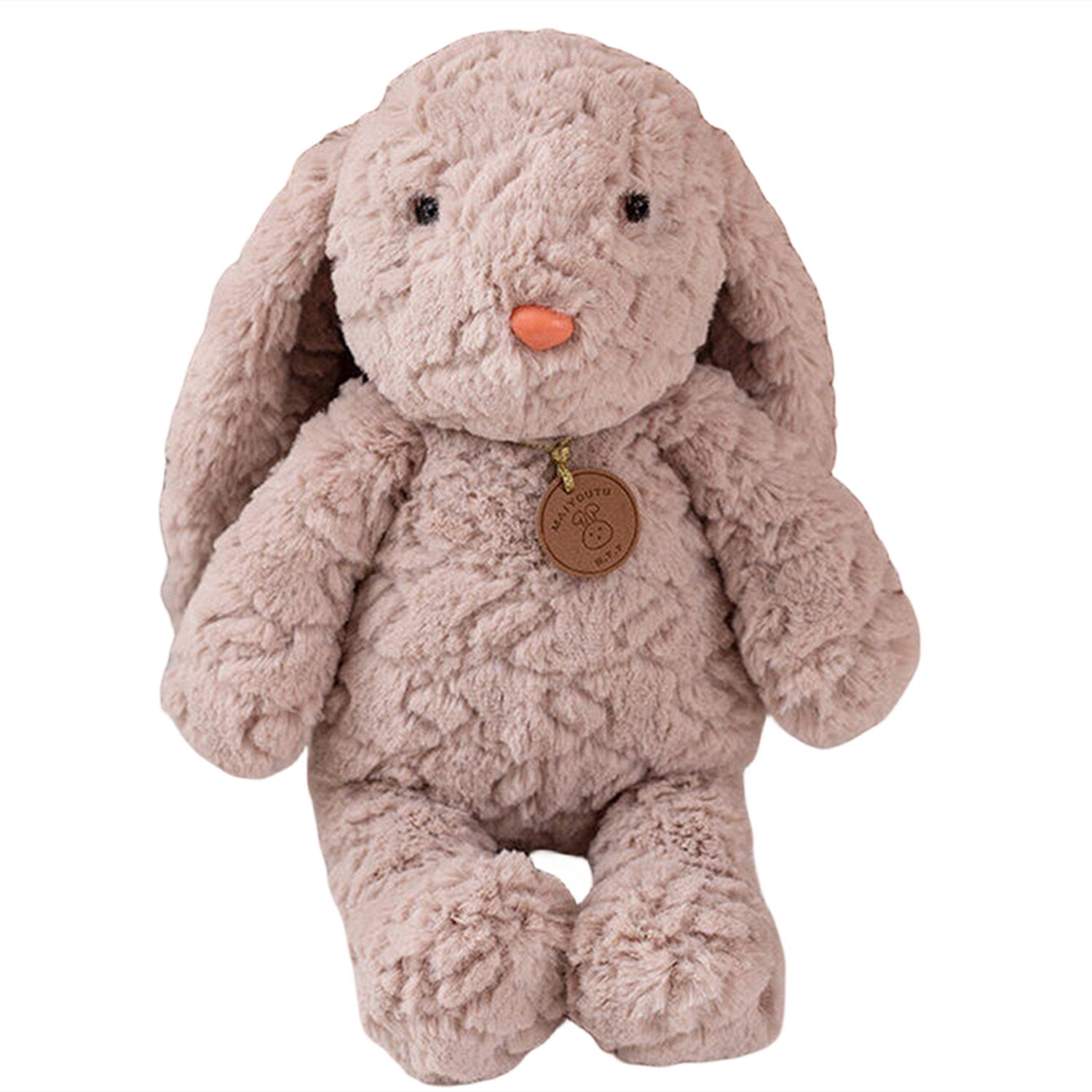Rabbit Plush Toy 14”Cuddly Rabbit Bunny Stuffed Animal for Toddler and ...