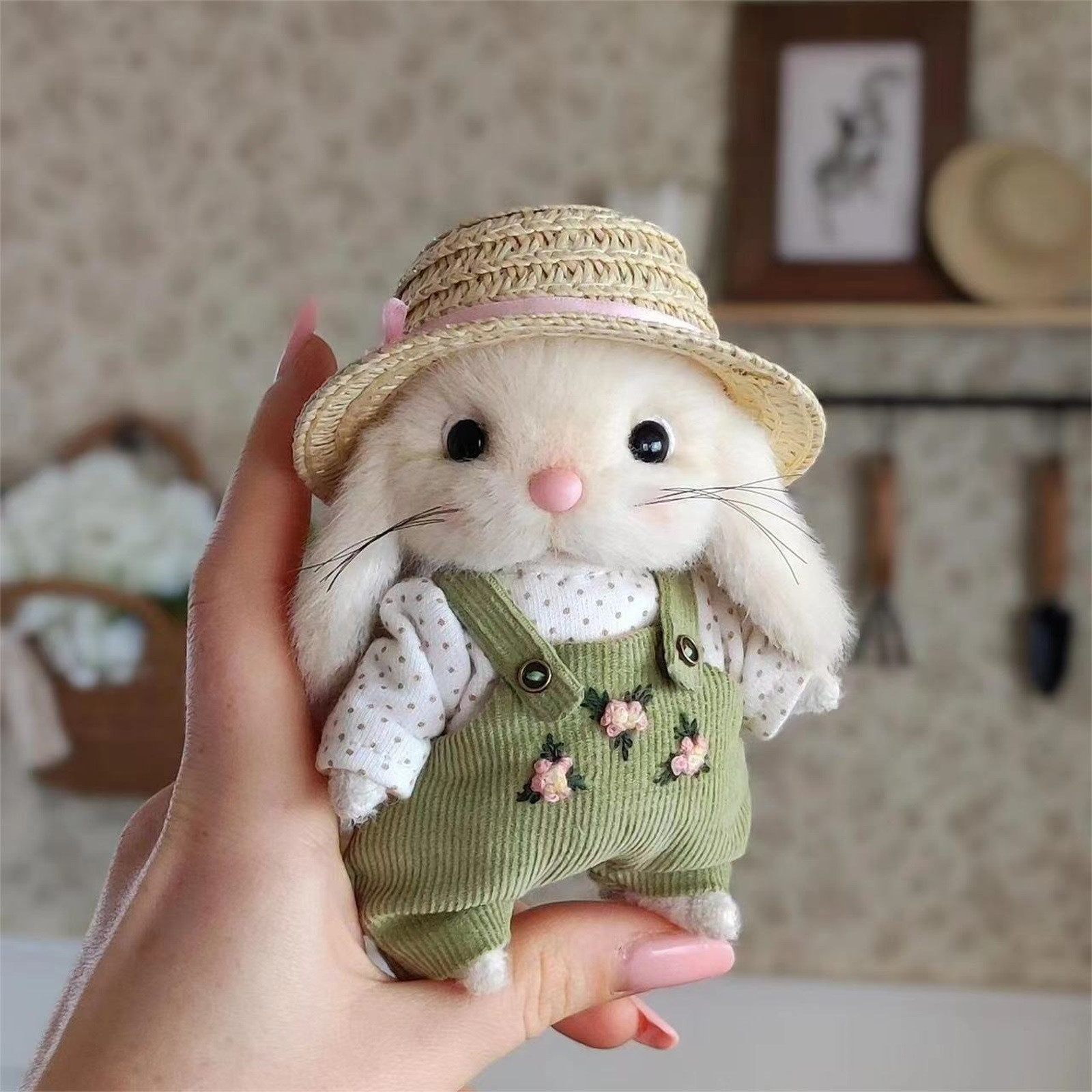 Bunny Stuffed Animal,Cuddle Bunny Plush Doll Cute Soft Rabbit Toys ...
