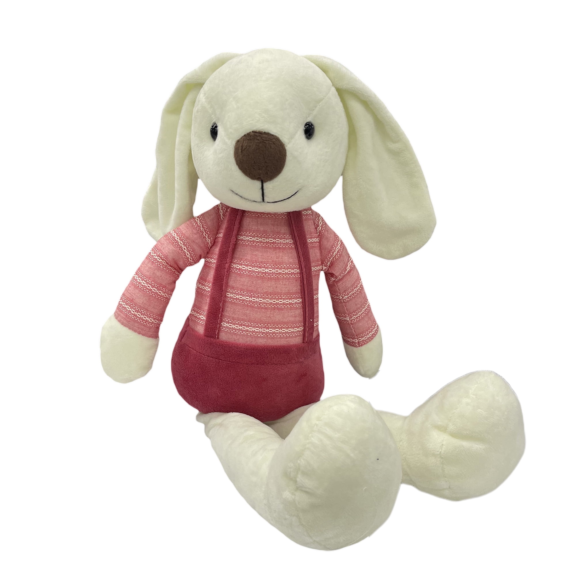 Bunny Stuffed Animal Cute Cartoon Rabbit Plush Toy Plushie Fluffy Doll ...