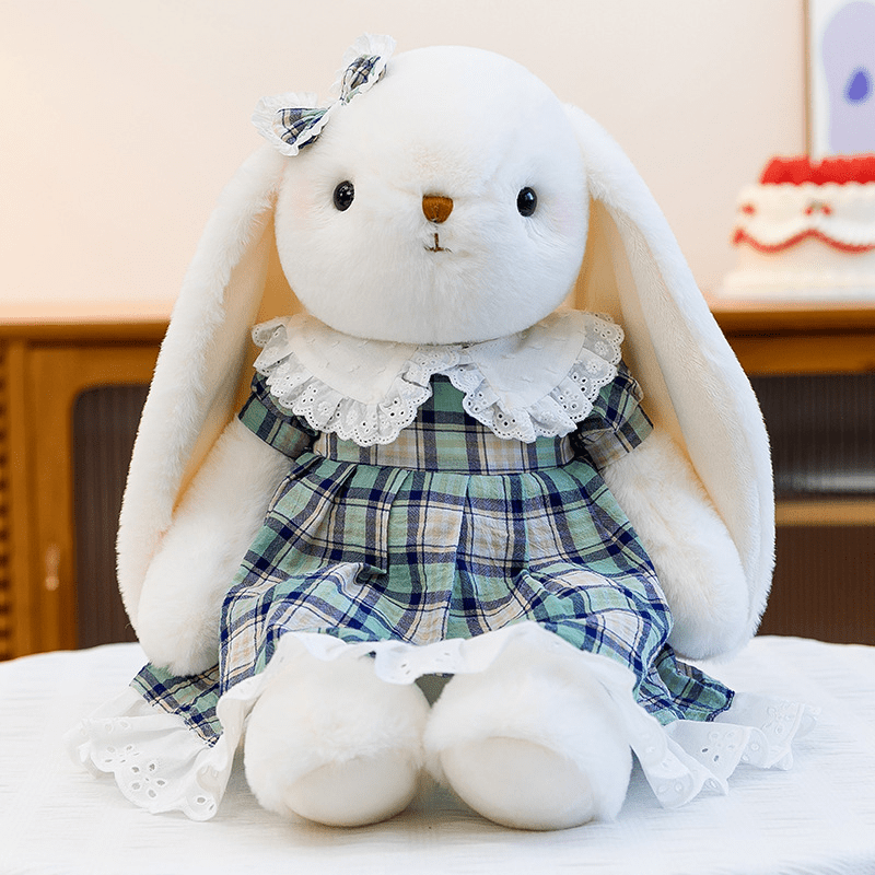 Bunny Stuffed Animal Doll – 17.72 Inch Rabbit Plush Animal Doll for All ...