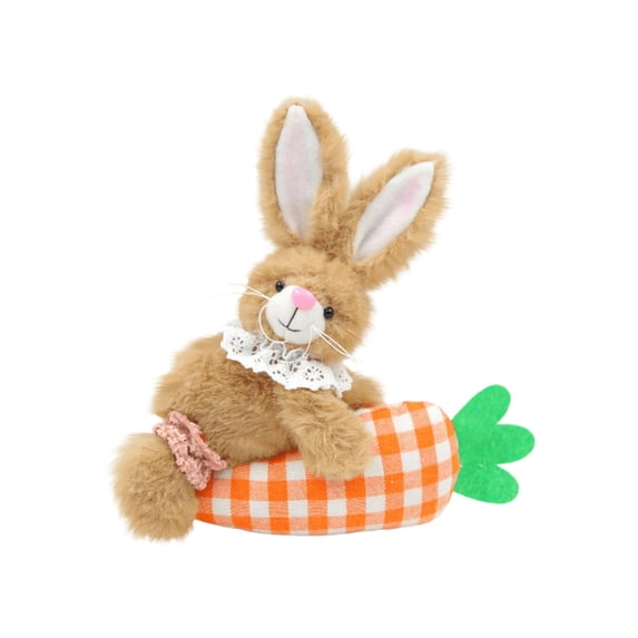 Bunny Stuffed Animal Easter Decorations Soft Doll Toy , Baby Rag Doll ...
