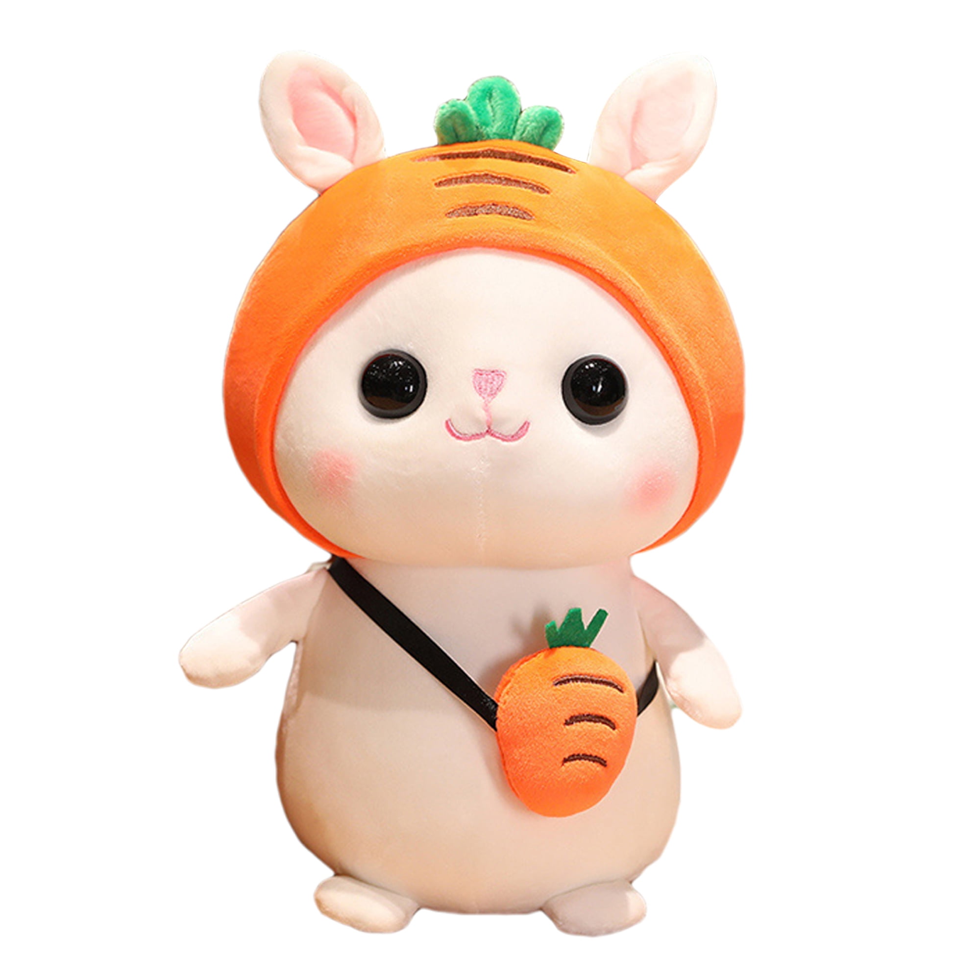 Bunny Stuffed Animal, Soft Rabbit Plush Toy with Novelty Outfit ...