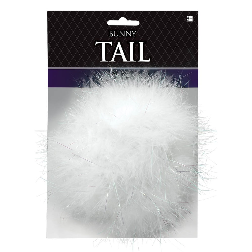 Bunny Tail Adult Costume Accessory White - Walmart.com