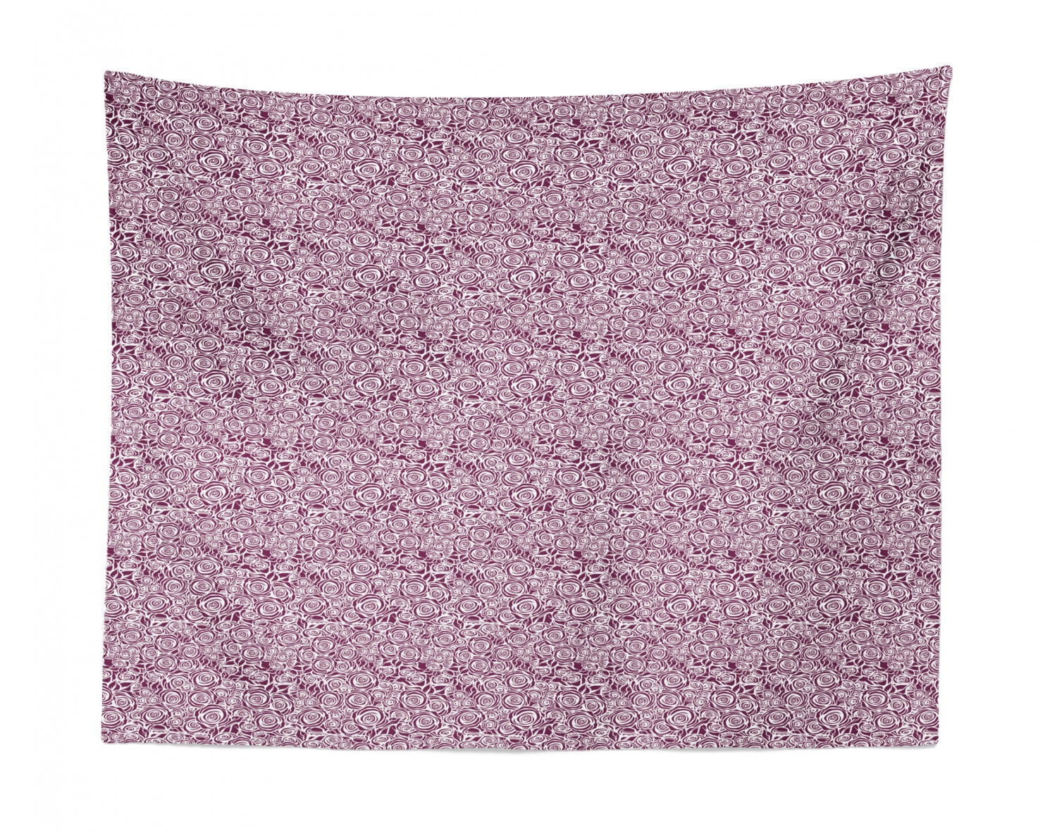 Bunny Tapestry, Rabbits Pattern Standing Out a in Greyscale Art, Fabric ...