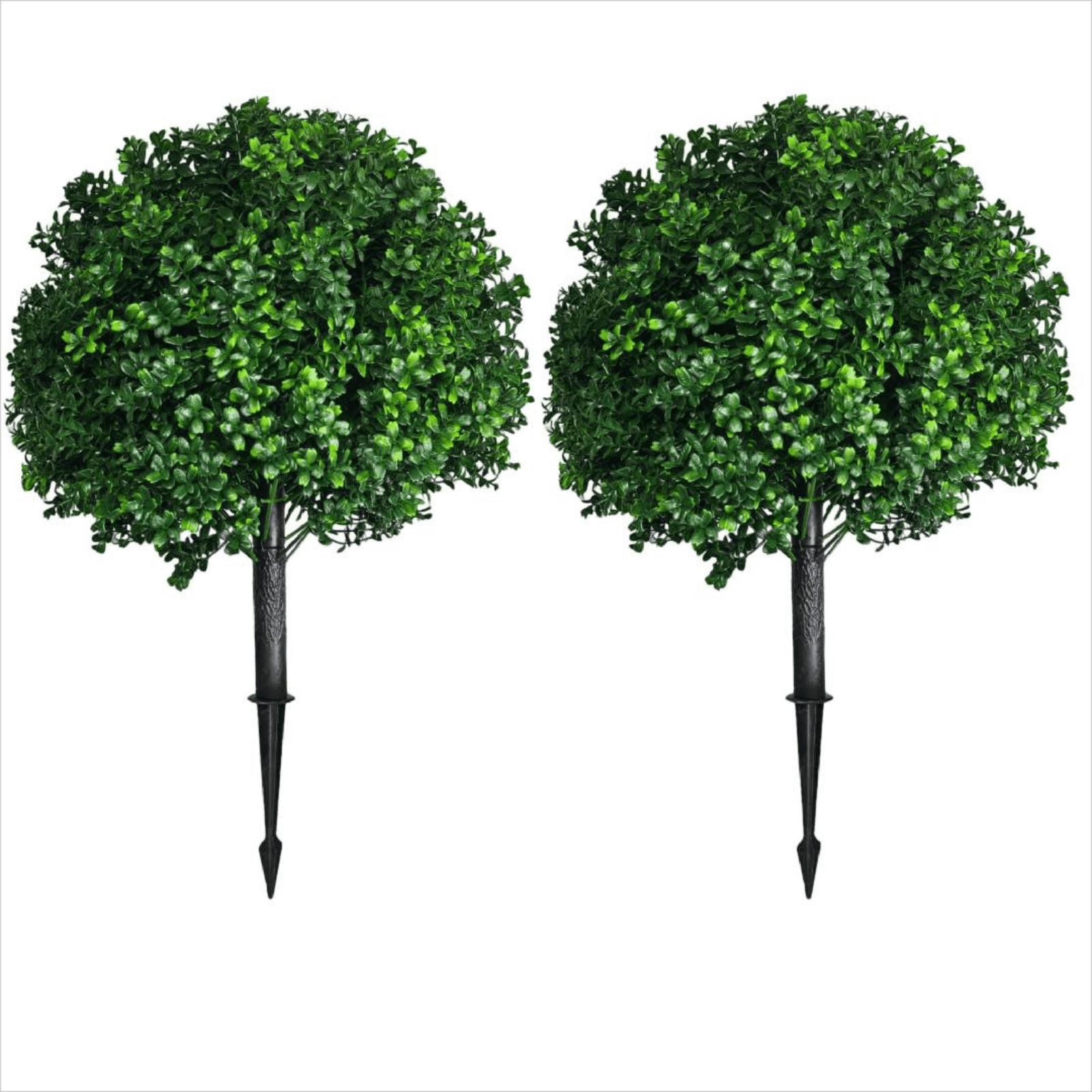 Bunny Topiary Boxwood - 27.16" Rabbit Shaped Topiary Trees, Easter ...