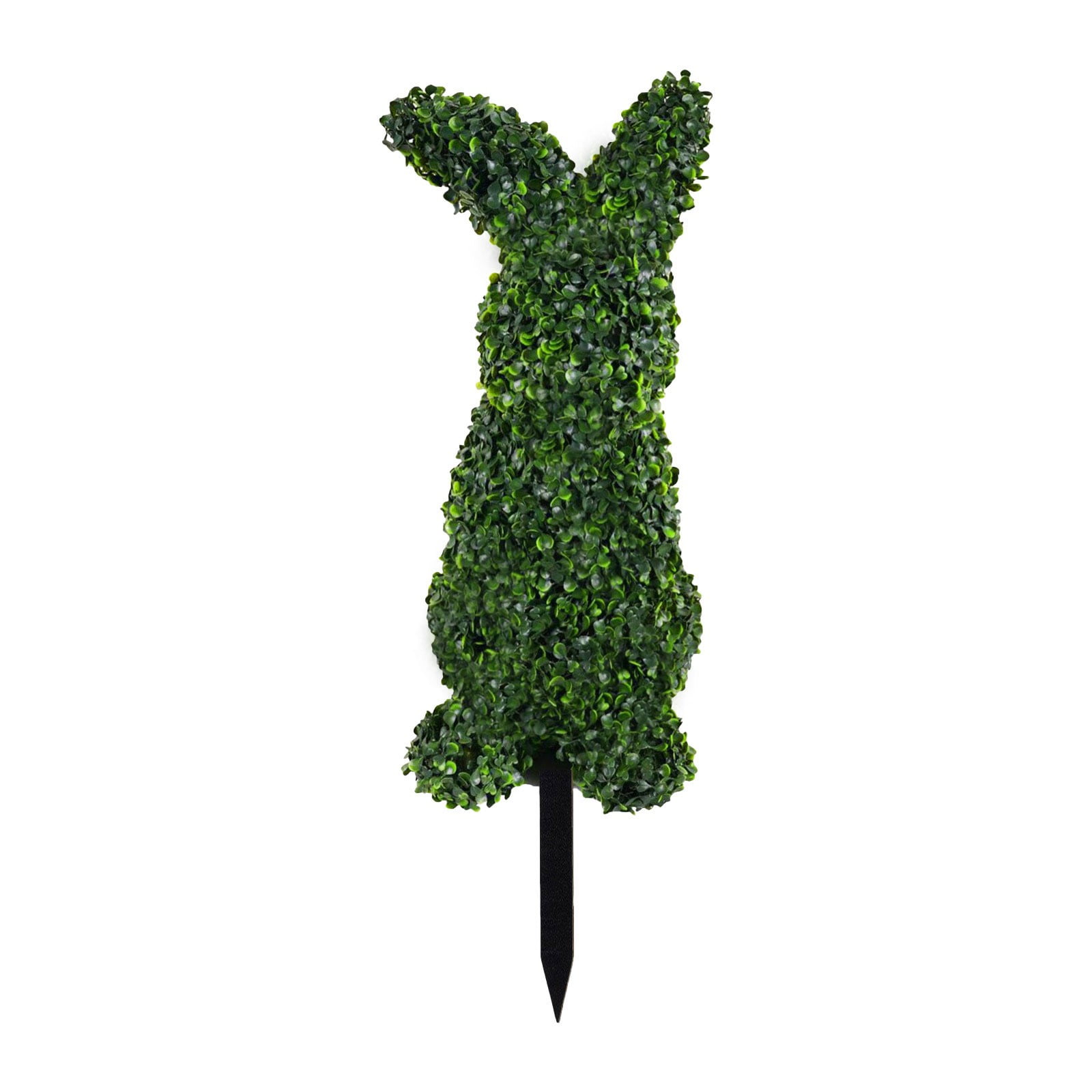 Bunny Topiary Outdoor, Artificial Bunny-Shaped Topiary Tree Pot Easter ...