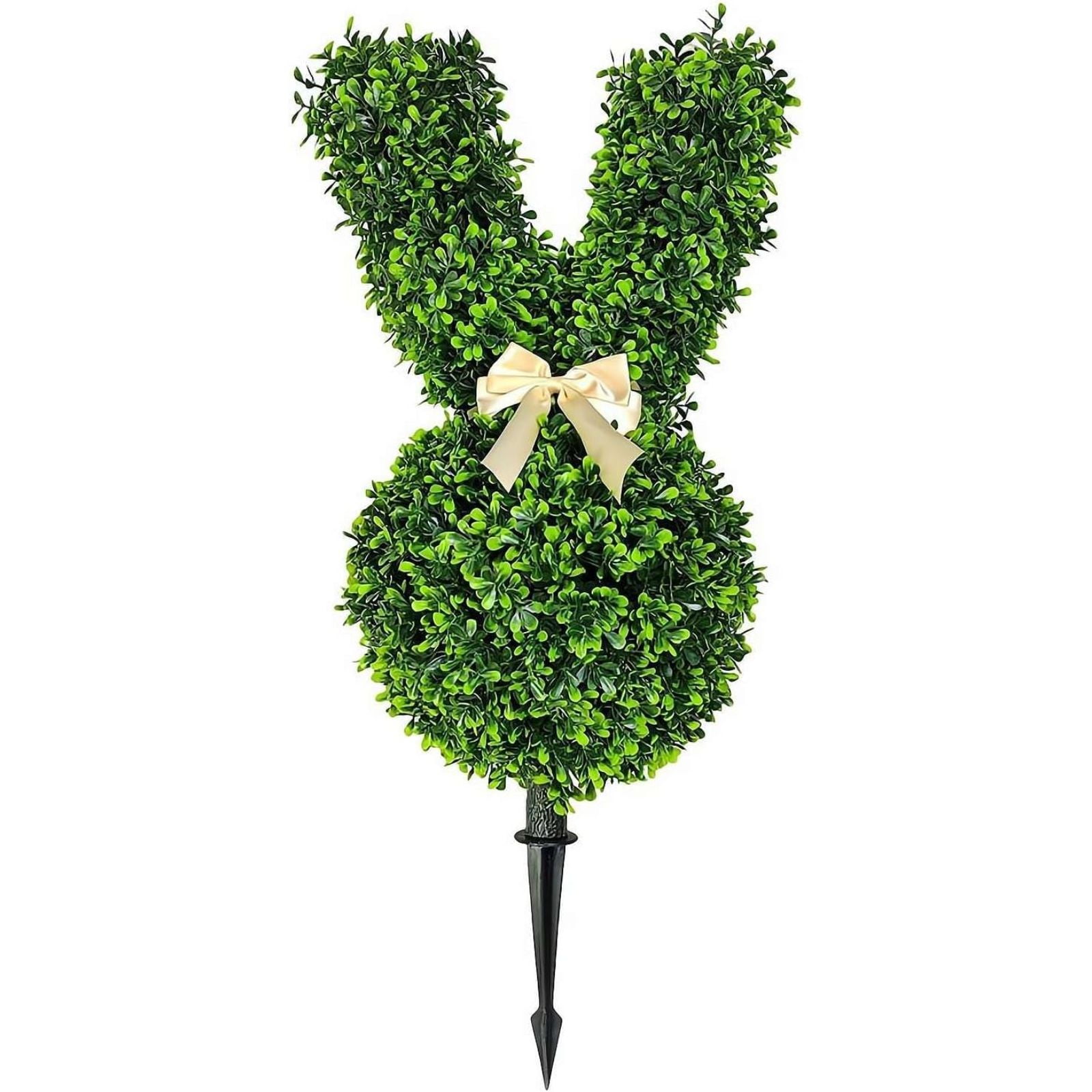 Bunny Topiary Outdoor, Topiary Bunny, Artificial Bunny-Shaped Topiary ...