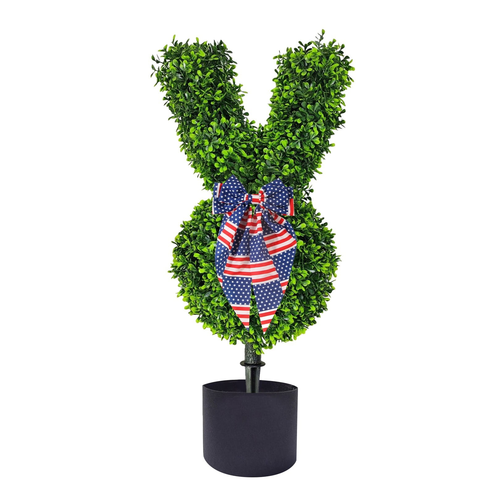 Bunny Topiary Outdoor Bunny Topiary Independence Day Outdoor ...