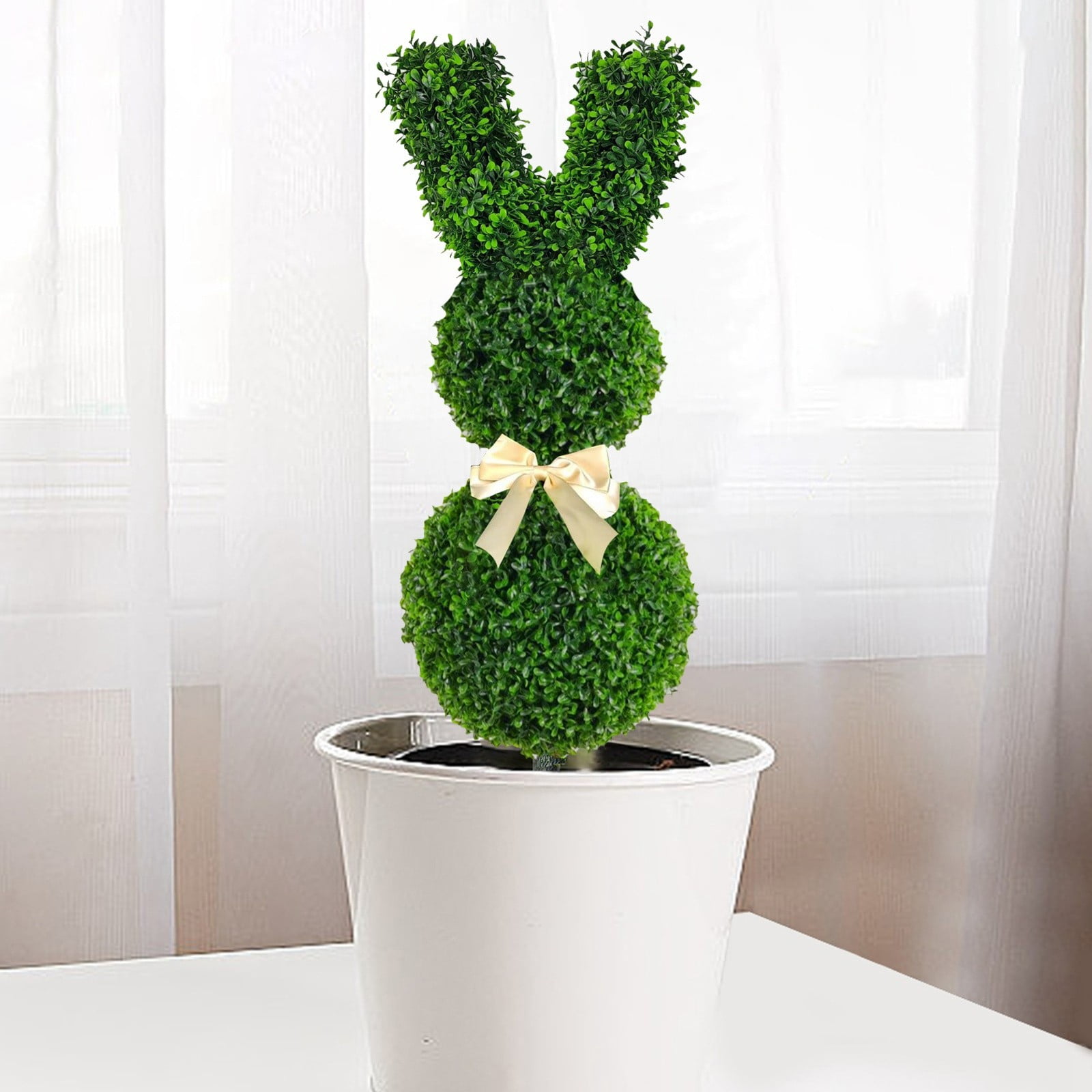 Bunny Topiary, Topiary Bunnies Outdoor, Topiary Bunny, Bunny Shaped ...