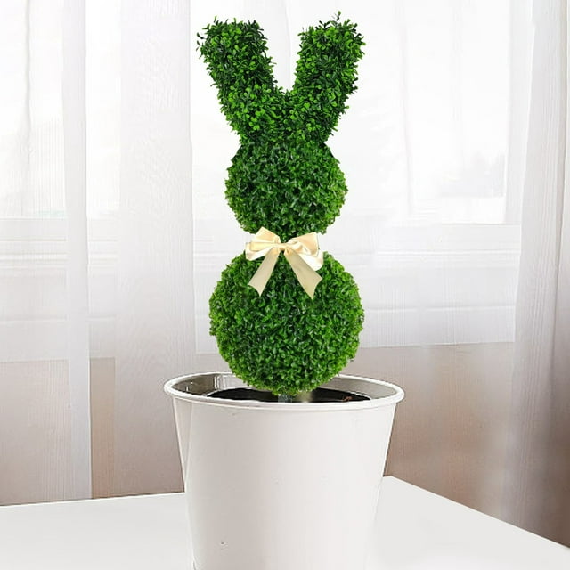 Bunny Topiary, Topiary Bunnies Outdoor, Topiary Bunny, Bunny Shaped ...