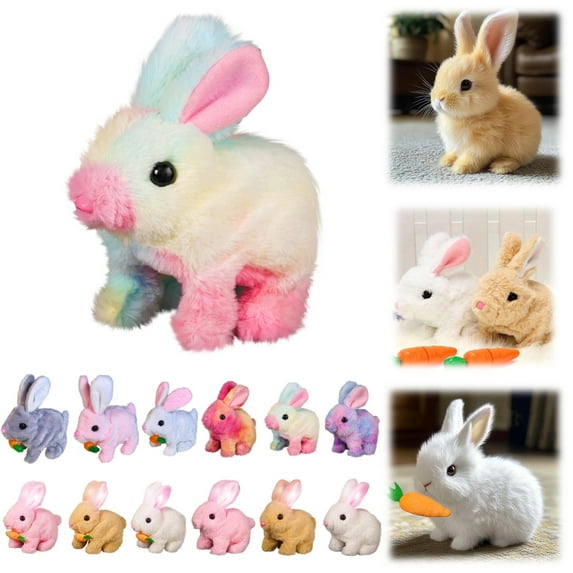 Bunny Toy - Easter My Realistic Bunny Toy, Life Like Robotic Bunny ...