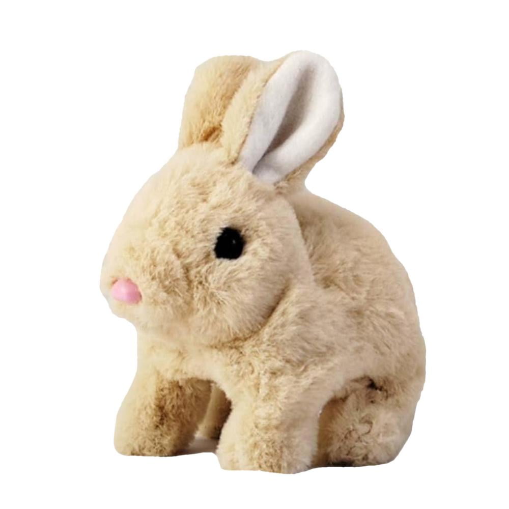 Bunny Toys for Kids, Realistic Electronic Toy Bunny Stuffed Animals ...