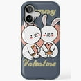 Bunny Valentine Day Classic Copy Design iPhone Case 17 16 15 14 13 12 ...