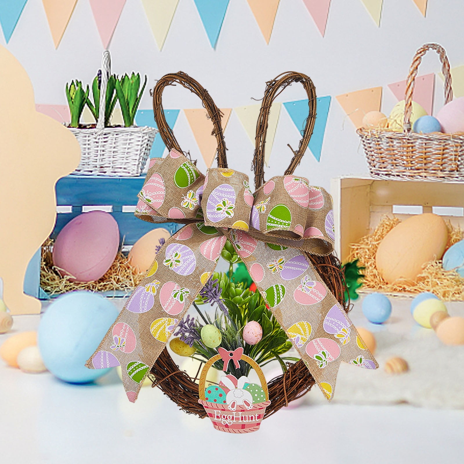 Bunny Wire Wreath,Bunny Wreath Form,Bunny Wire Wreath Frame,Metal Frame ...