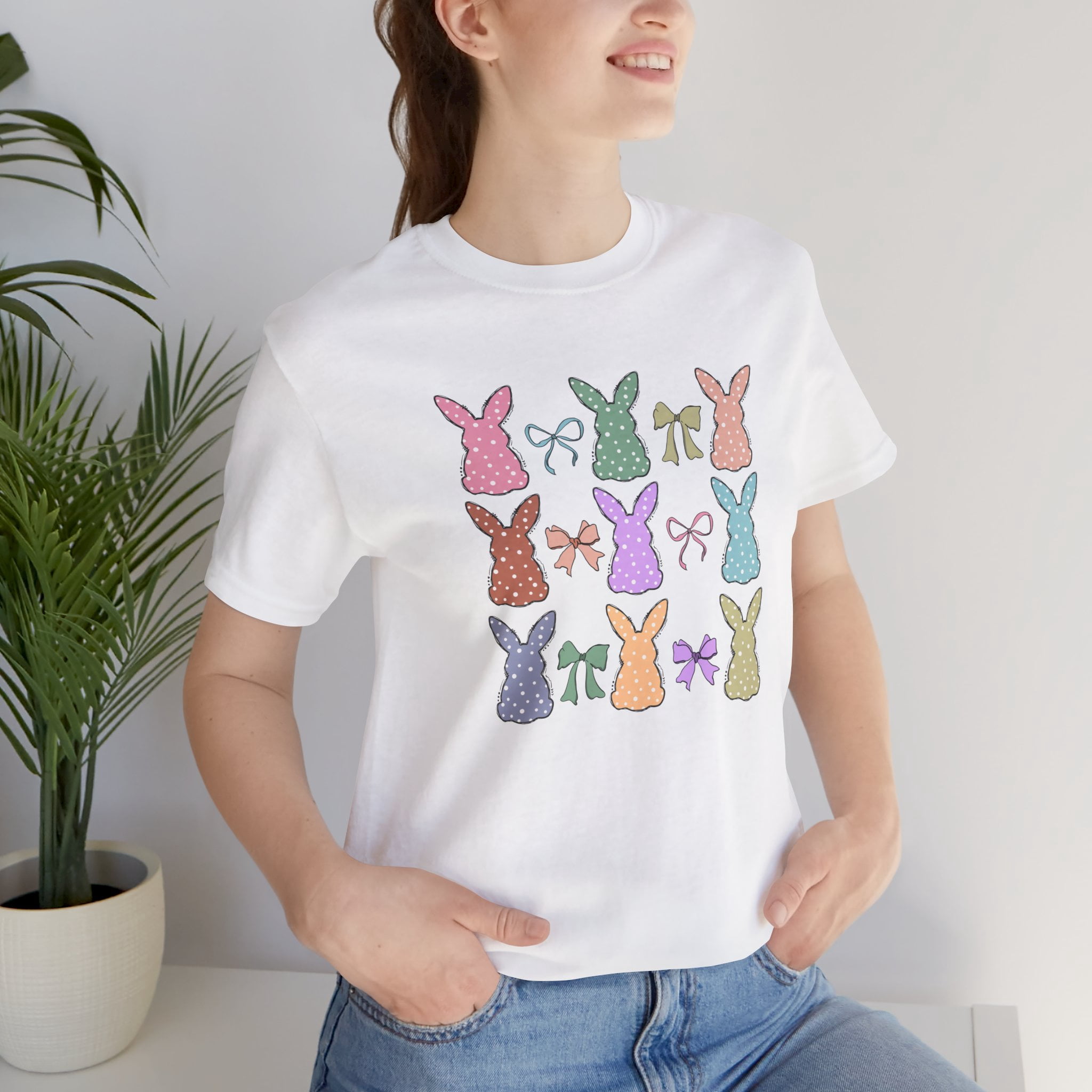 Bunny Women T-shirts, Easter T-shirts, Easter Women T-shirts, Easter ...